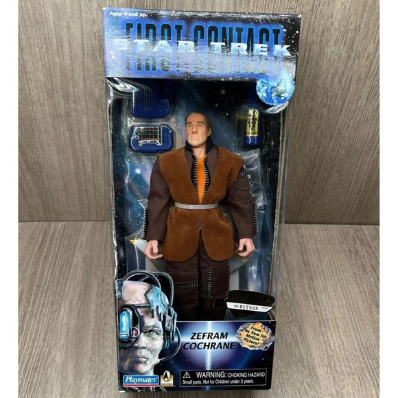 Playmates Toys | Toys | Star Trek First Contact Zefram Cochrane Action ...